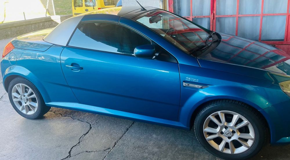Opel Tigra TwinTop cabrio blu metallizzato-estate perfetta! (Usato) a ...
