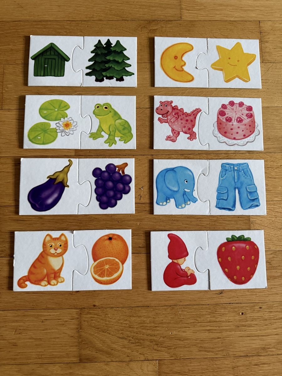 Kinder Lernpuzzle Puzzle Farbenpuzzle ab 2 Jahre Farben (Gebraucht) in ...