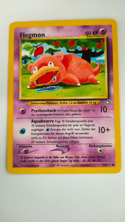 Flegmon - Pokemon - Neo Genesis (Gebraucht) in Subingen für CHF 2 – mit ...