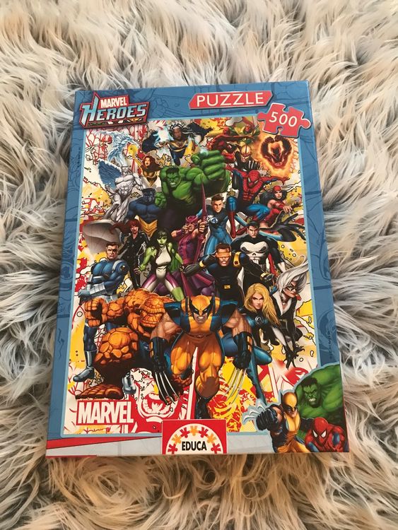 MARVEL HEROES Puzzle, 500 Teile | Kaufen auf Ricardo