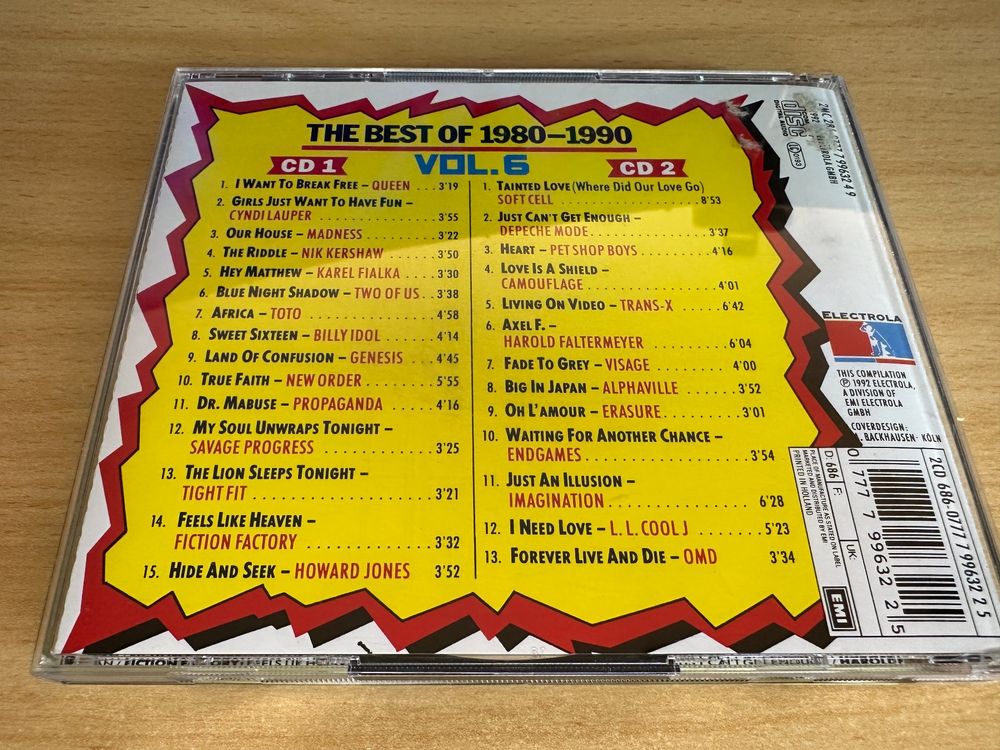 Various – The Best Of 1980-1990 Vol. 6 - 2 CD | Kaufen auf Ricardo