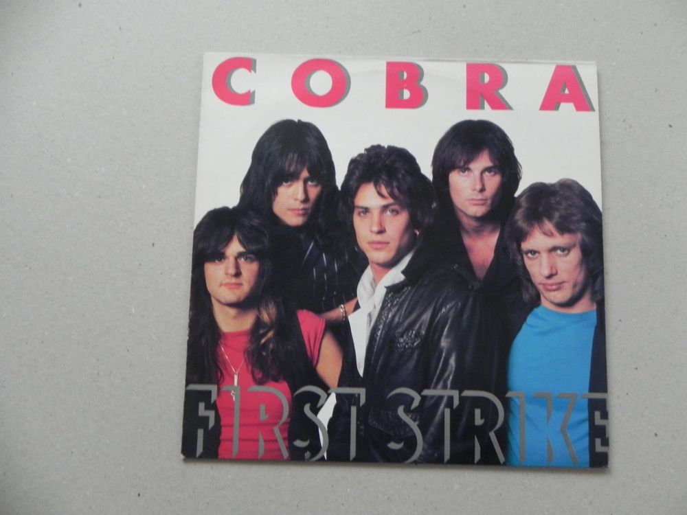 LP USA Hardrock AOR Band Cobra 1983 First Strike | Kaufen auf Ricardo