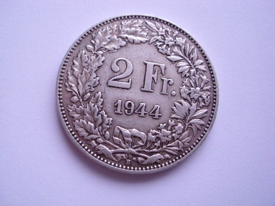 2 Franken 1944 (Gebraucht) in Birsfelden für CHF 4.7 – mit Lieferung auf Ricardo kaufen