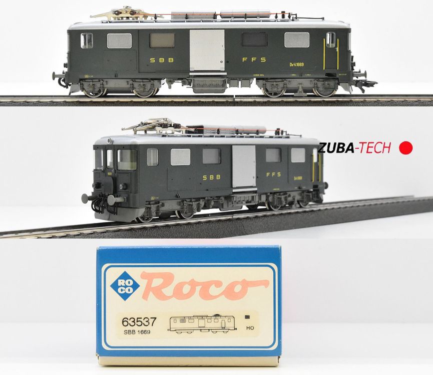 Roco 63537 Gepäcktriebwagen De 4/4 SBB H0 GS Analog mit OVP | Kaufen ...