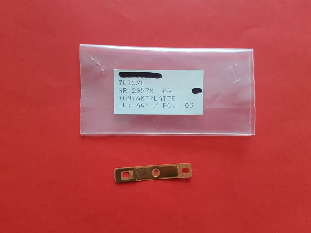 Märklin 20570, 205700, E205700, KONTAKTPLATTE FÜR 3048 | Kaufen auf Ricardo