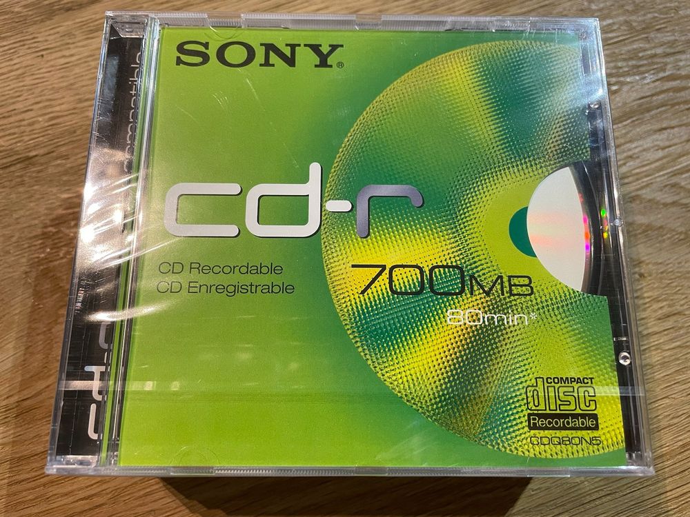 SONY CD-R, beschreibbare CD (Neu und originalverpackt) in Ebnat-Kappel ...