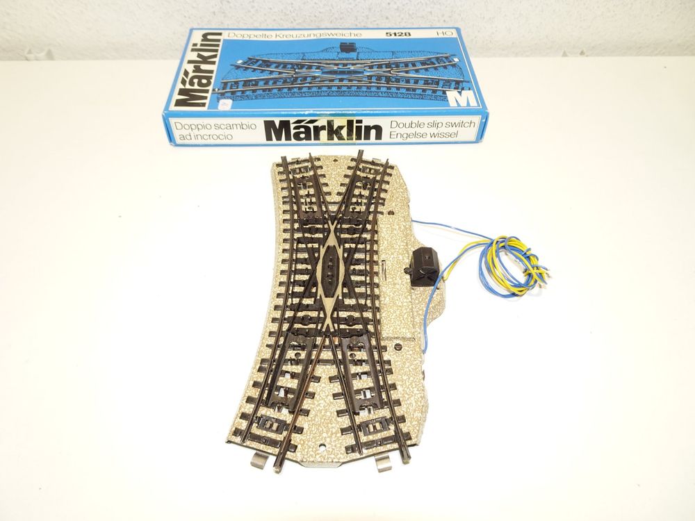 Märklin M-Gleis Doppelte Kreuzungsweiche HO 5128 (W1) | Kaufen auf Ricardo