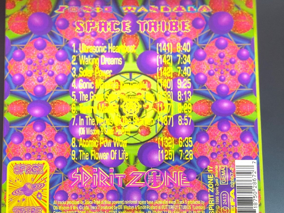 SpaceTribe – Sonic Mandala CD - Spirit Zone Goa Trance - Top (Gebraucht ...
