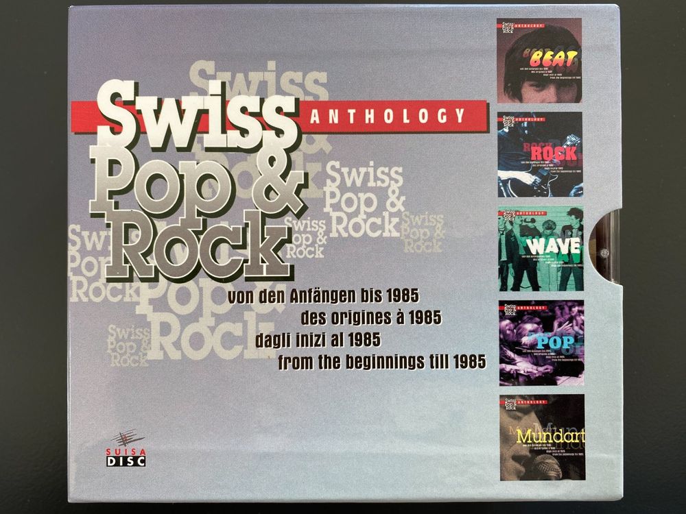 Swiss Pop & Rock Anthology - Von Den Anfängen Bis 1985 Box | Kaufen auf Ricardo