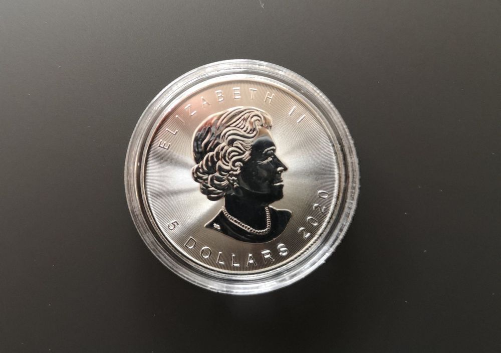 Maple Leaf 1 Unze 2020 Silbermünze 999 (Neu (gemäss Beschreibung)) in ...