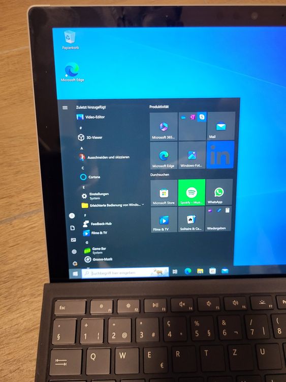 Microsoft Surface Pro 5. Gen. 1796 Intel Core i7-766 | Kaufen auf Ricardo
