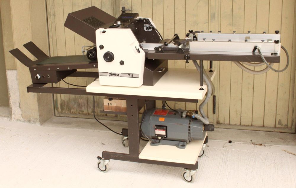 Faltex 711 Papierfalzmaschine (Gebraucht) in Burg AG für CHF 500 – mit ...
