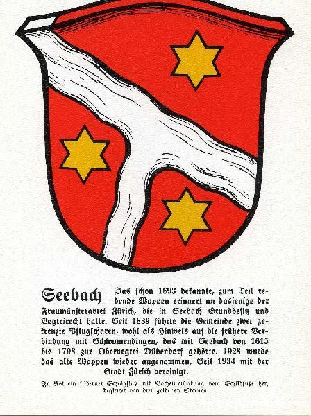Seebach - Wappen + | Kaufen auf Ricardo