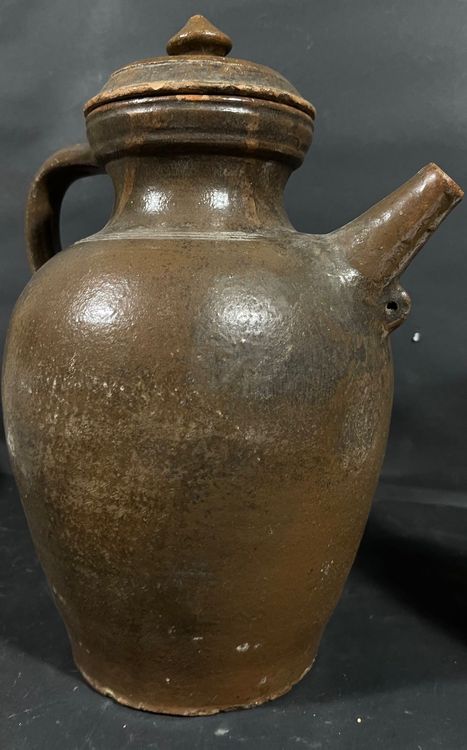 Antike Grosse Keramik Krug mit deckel (Gebraucht) in Root für CHF 5 – mit Lieferung auf Ricardo ...