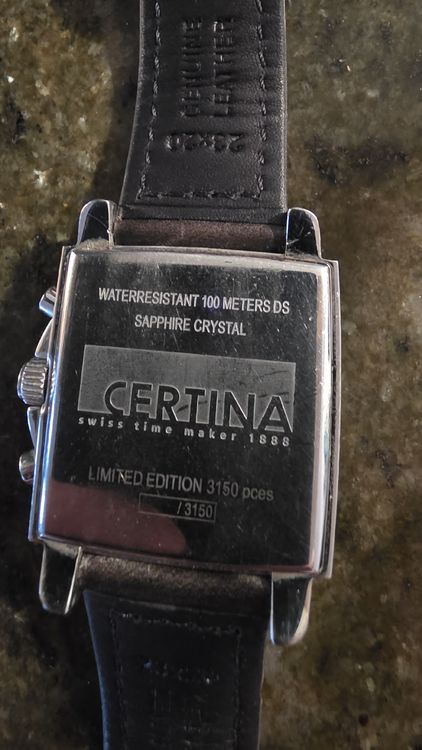 Certina DS Podium Square Chrono Limited Edition (Gebraucht) in Burgdorf ...