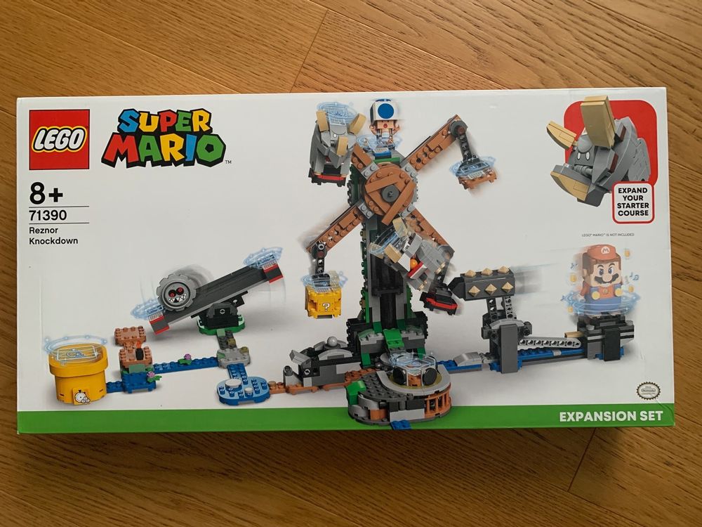 Lego Super Mario Reznor Knockdown 71390 (Neu und originalverpackt) in ...