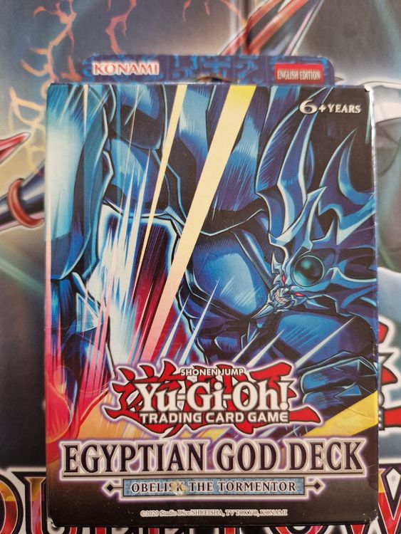 Yu-Gi-Oh Egyptian God Deck Obelisk The Tormentor 1. Edition (Neu und originalverpackt) in Zürich ...