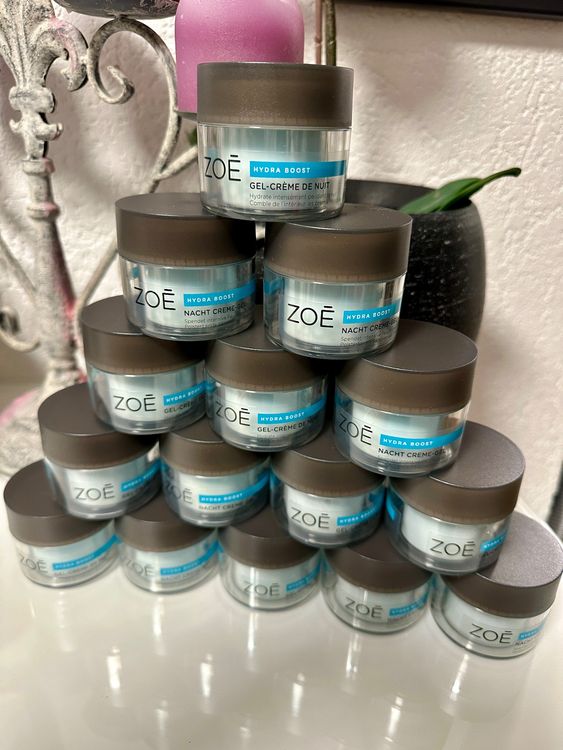 Zoé Hydra Boost Gel-Creme für die Nacht (Neu und originalverpackt) in ...