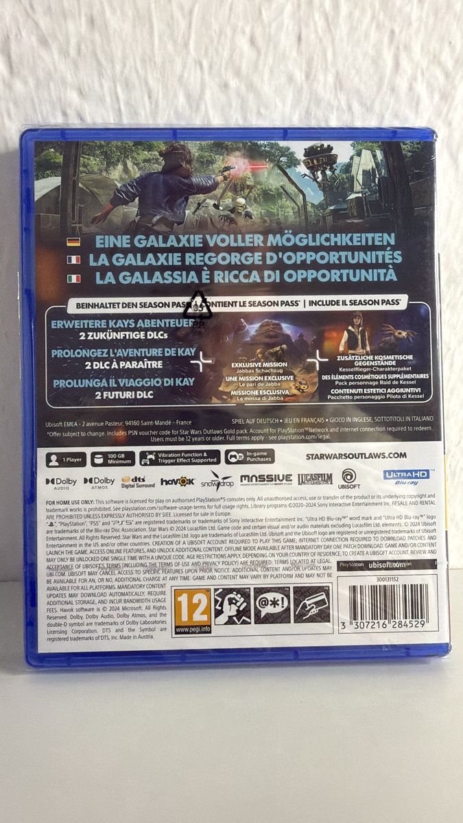 Star Wars Outlaws - Gold Edition - PS5 - NEW & SEALED! (Neu und ...