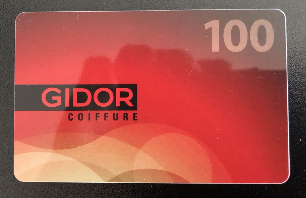 Gutschein GIDOR Coiffure (Neu und originalverpackt) in Embrach für CHF ...