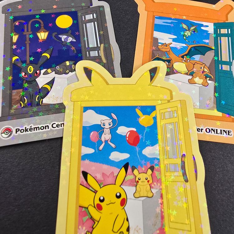 Pikachu Award Holo Stickers Charizard Umbreon Ab 1.- (Gebraucht) in St ...