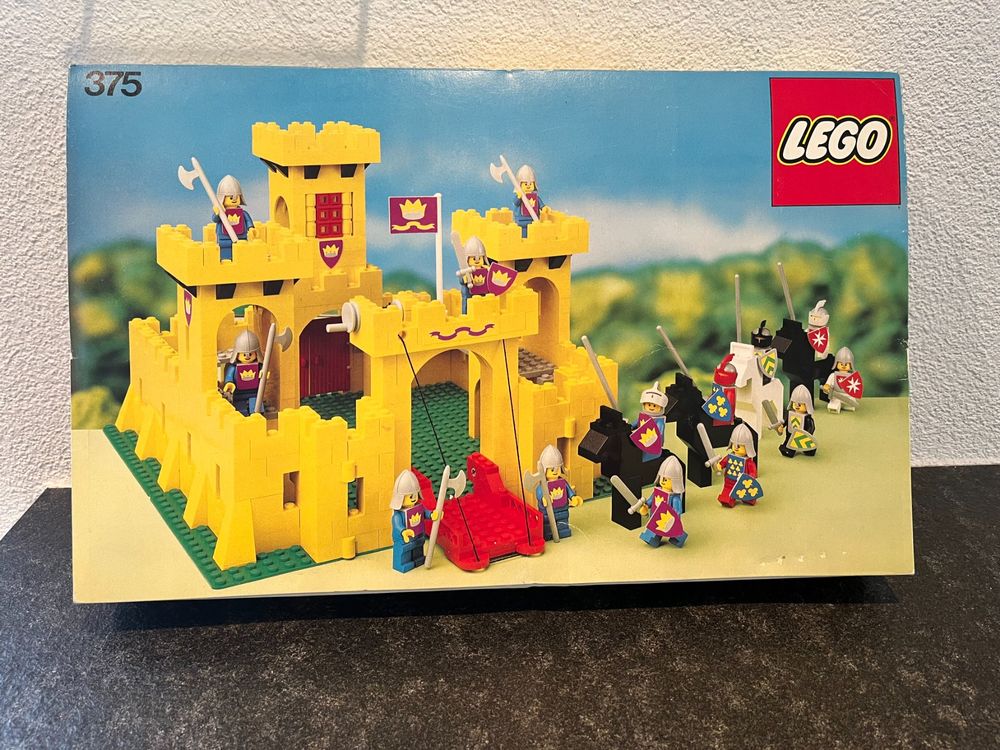 Lego Ritterburg 375 und Belagerungsturm 6061 | Kaufen auf Ricardo