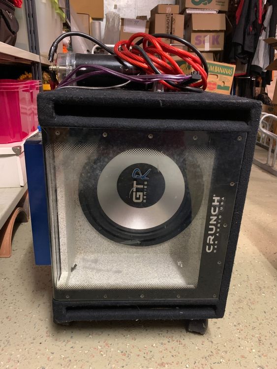 CRUNCH CAR Audio GTR BOXE (Gebraucht) in Oberglatt ZH für CHF 60 – nur ...