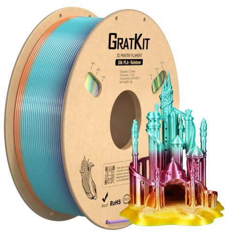 Rainbow Silk Filament Macaron 1Kg (Neu und originalverpackt) in ...