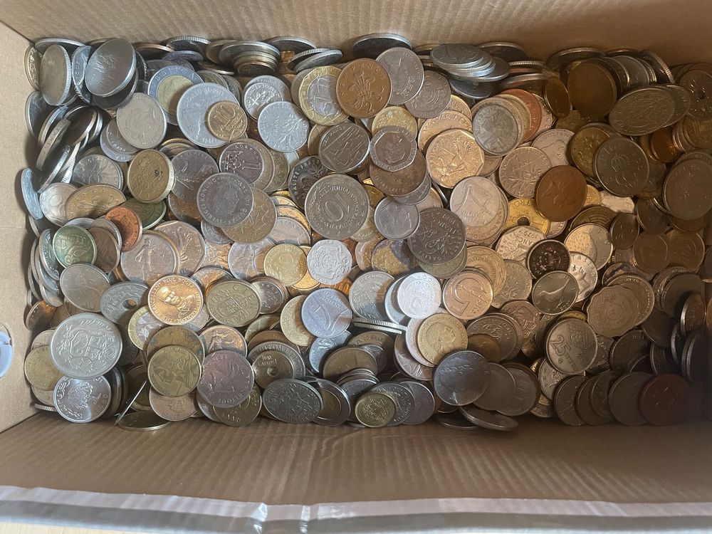 Im Lot, ** 5 Kg ** Internationale Münzen** 5 Kg. 👌 (Gebraucht) in ...