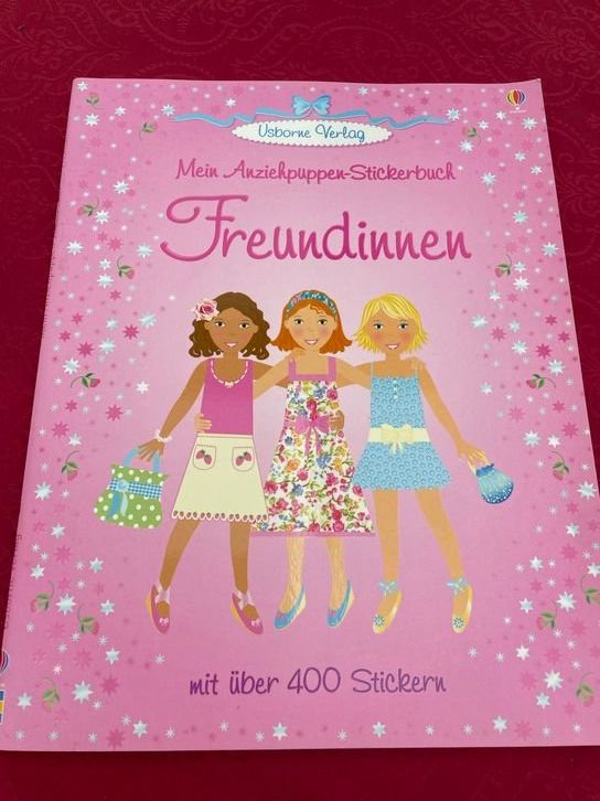 Mein Anziehpuppen Stickerbuch Freundinnen Neu - über 400 Sti (Neu und ...