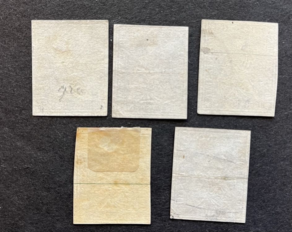 5x Strubel 23G Oblitérés Cat. 150.- CHF (D'occasion) à Sottens pour CHF ...