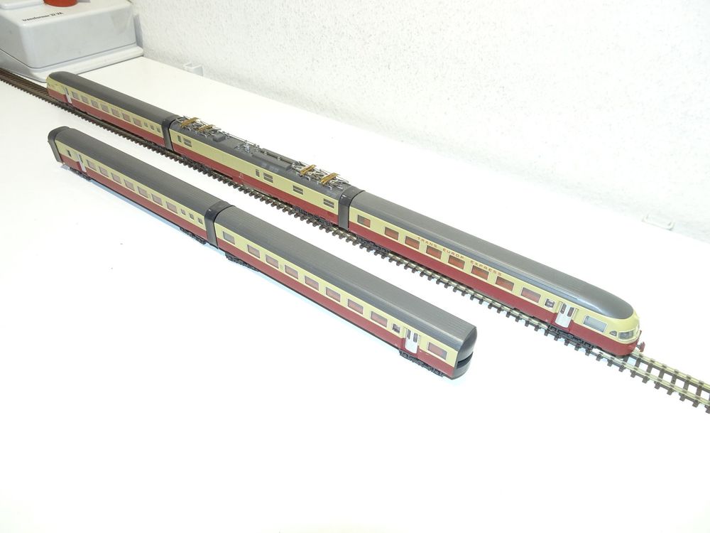 Kato TEE Zug RAe 5-Teilig Trieb Steuerwagen Spur N (9) (Gebraucht) in ...