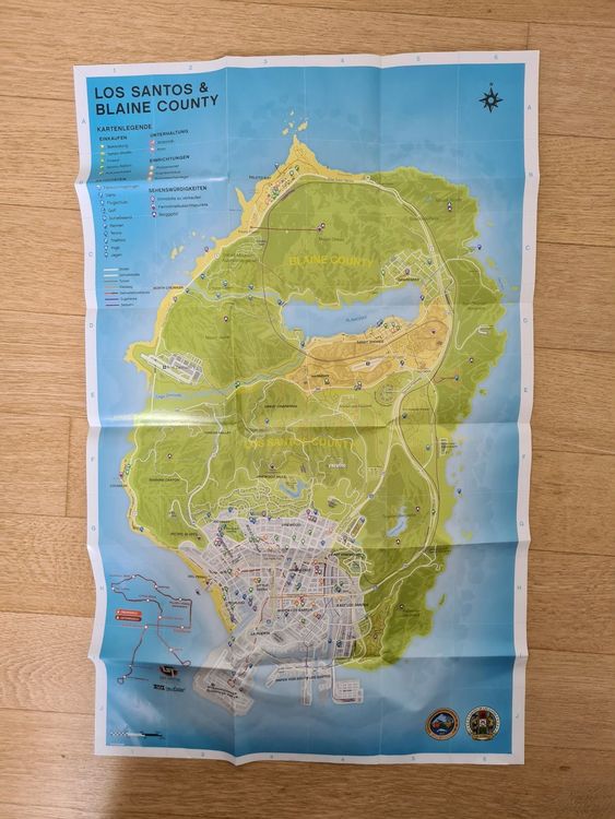 Grand Theft Auto V - GTA5 + Map - PS3 (Gebraucht) in Carouge GE für CHF ...