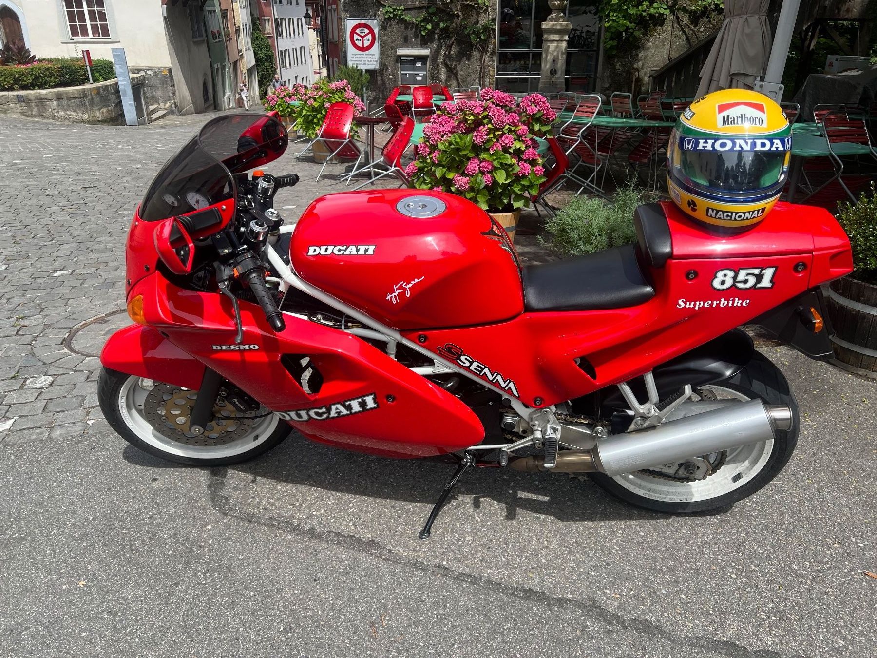 Ducati 851 1990 Veteran selten the Senna superbike (Gebraucht) in ...