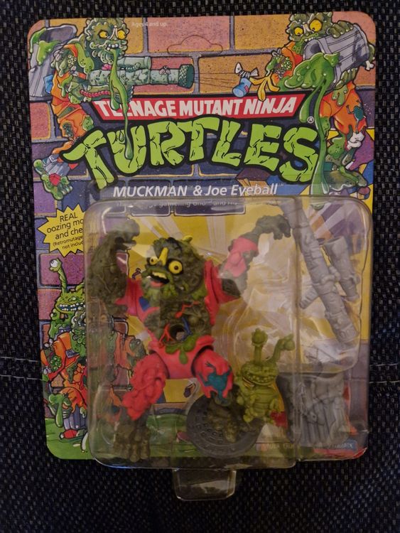 vintage ninja turtles muckman & joe eyeball figur (Neu und ...