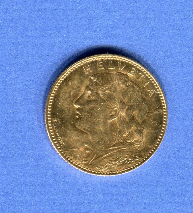 (311) 10 Fr. 1913 Vreneli Top Stgl Gold (Gebraucht) in Rüthi (Rheintal ...