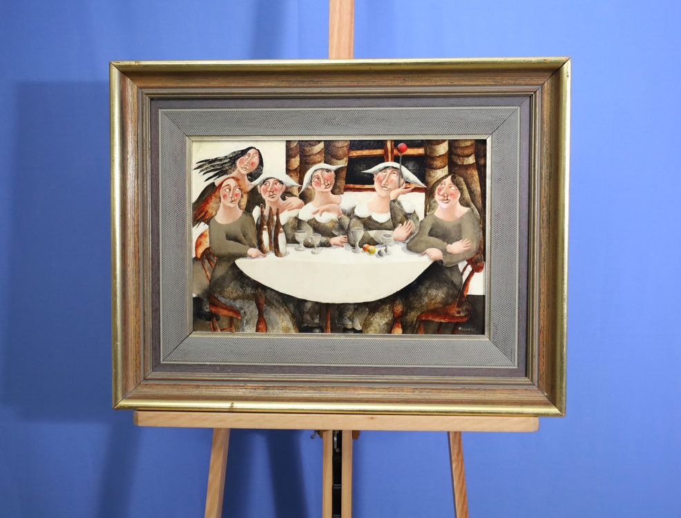 Harry Bilson (1948), Gemälde, signiert und datiert 1982 (Gebraucht) in ...