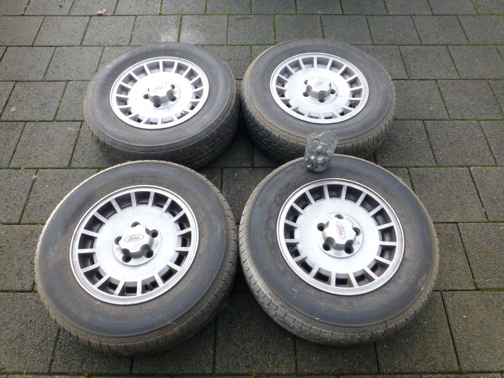 4 Stück Alufelgen zu Ford Granada 6Jx14x47,5 Ford, Ronal (Gebraucht) in ...