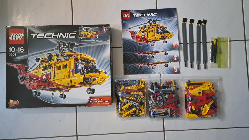 LEGO Technic Helikopter 9396, vollständig, sortiert (Gebraucht) in Boll ...