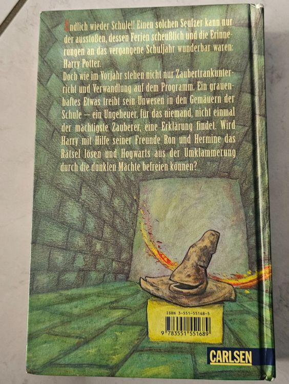 HARRY POTTER und die Kammer des Schreckens/ Buch (Gebraucht) in ...