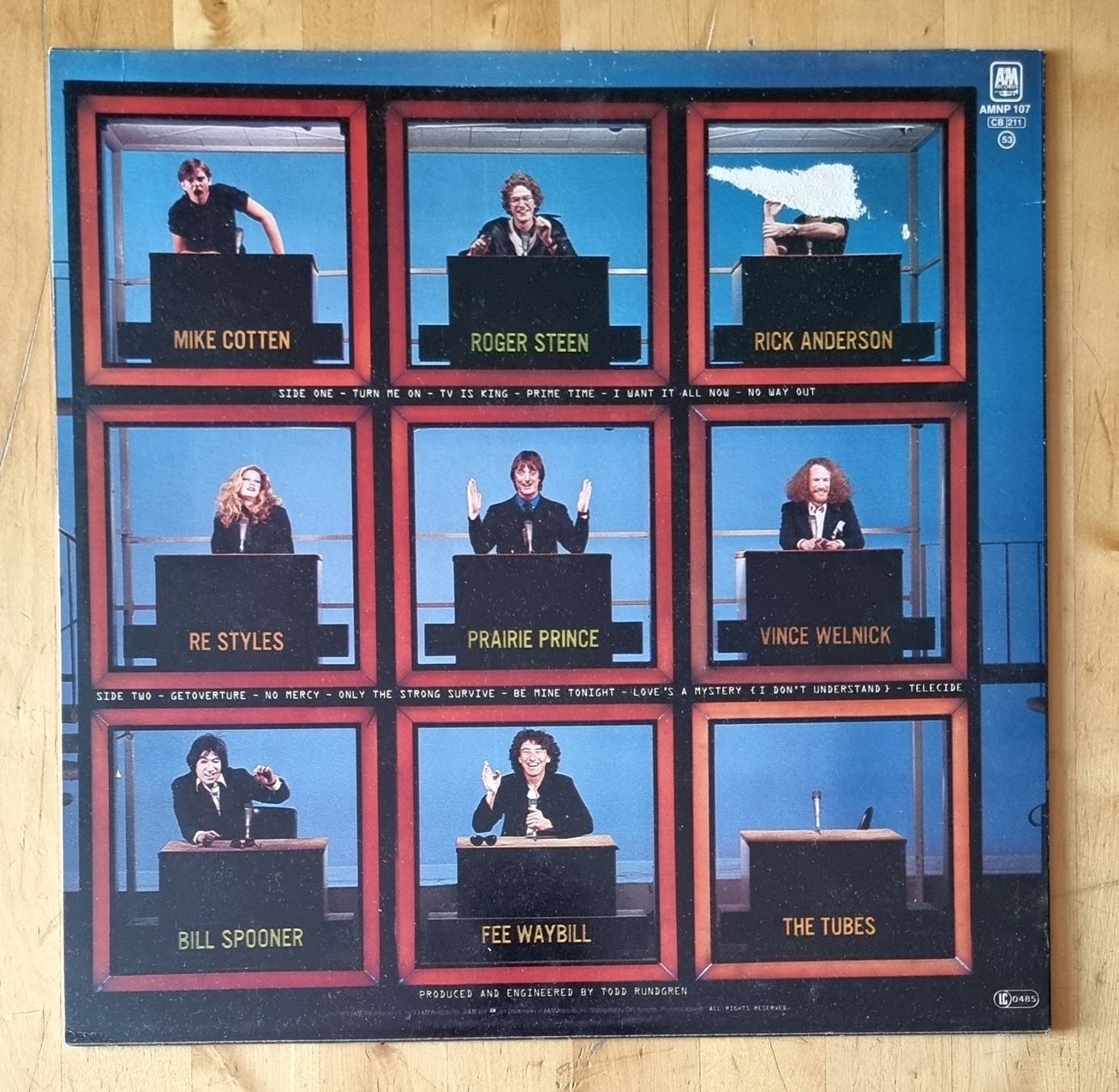 LP The Tubes "Remote Control" (US 1979) Reissue Glamrock (Neu (gemäss ...