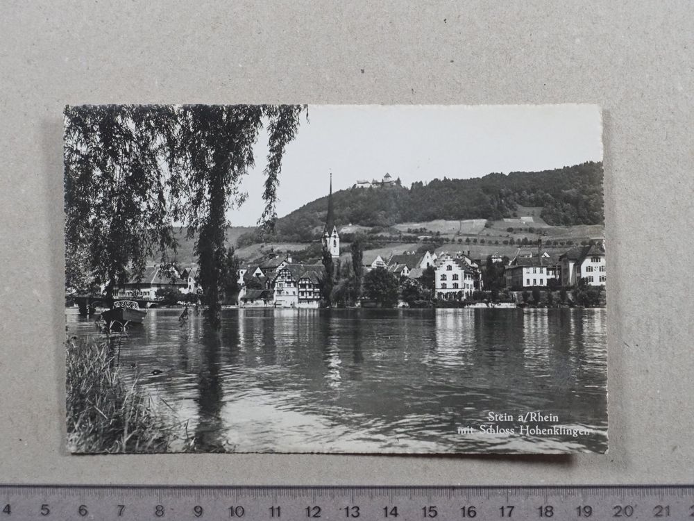 Stein am Rhein mit Schloss Hohenklingen, 1943 (Gebraucht) in Lenzburg für CHF 1 – mit Lieferung ...
