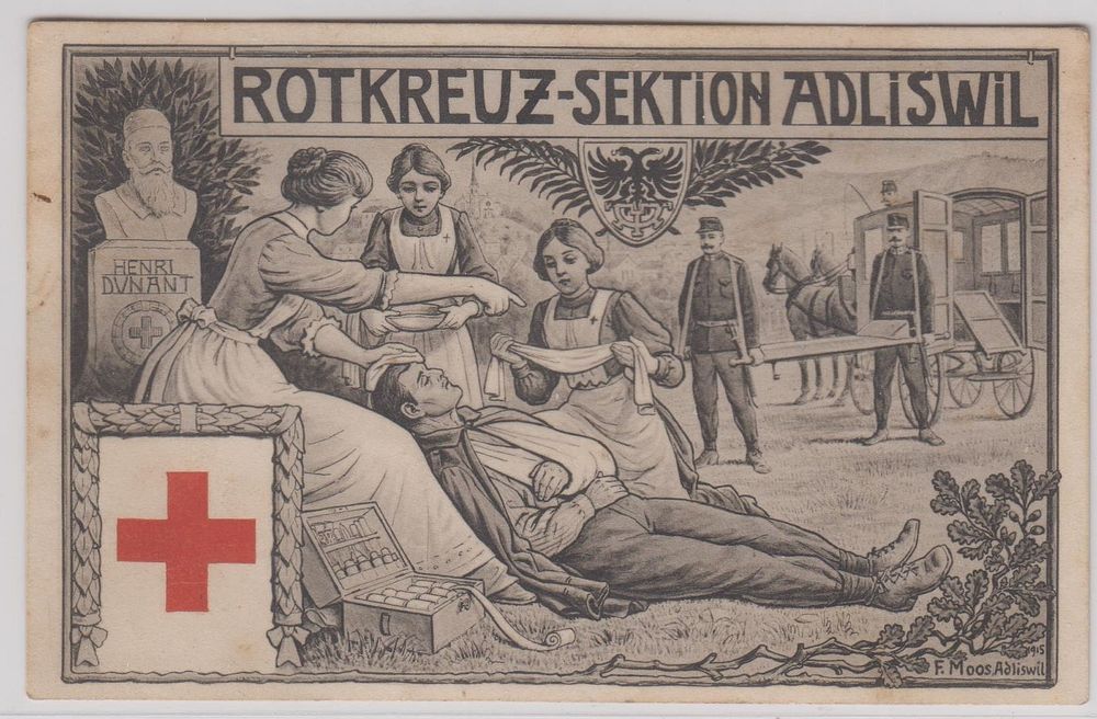 Heimat ZH: ROT KREUZ Sektion ADLISWIL - top Karte! (Neu (gemäss Beschreibung)) in Luzern für CHF ...