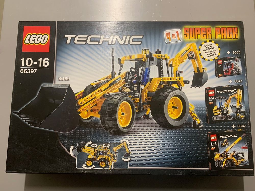 LEGO 66397 Technic Super Pack 4 Sets in 1, ab Fr. 1.00 (Neu und ...