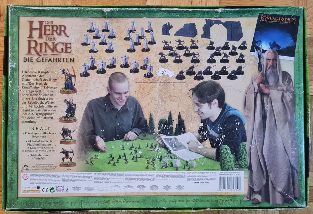 Tabletop "Herr der Ringe - Die Gefährten", Games Workshop (Neu (gemäss ...