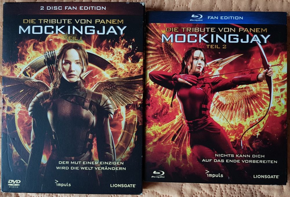 Die Tribute Von Panem - Mockingjay 1 und 2 - Fan Edition(en) (Gebraucht ...