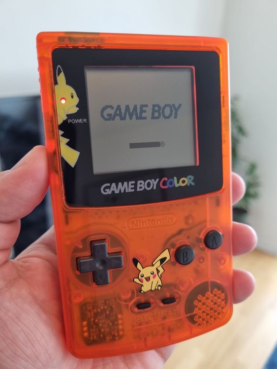 Game Boy Color Pikachu Transparent Orange | Kaufen auf Ricardo