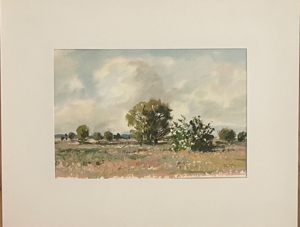 Rudolf Müller (1892-1972) Landschafts Gouasch Gemälde (Gebraucht) in Root für CHF 5 – mit ...