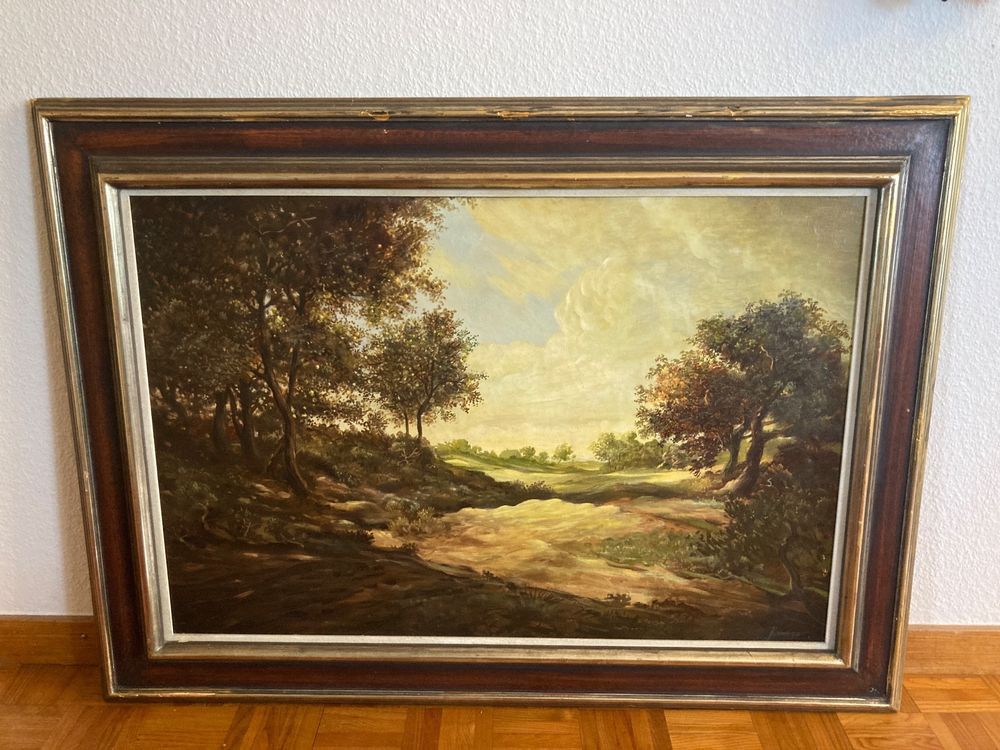 Wald Gemälde/Bild | Kaufen auf Ricardo