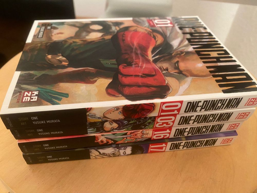One-Punch Man Mangas Band 1,3,16,17 (Gebraucht) in Rorschach für CHF 8 ...